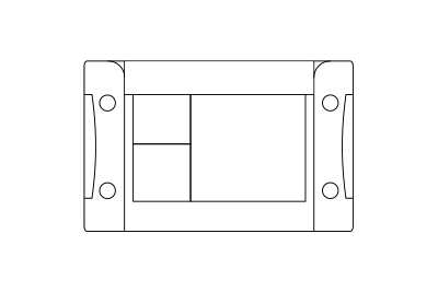 KEL-FA Split Multi Cable Transit Frames for Cables with Connectors, Tool-Less Assembly / IP54